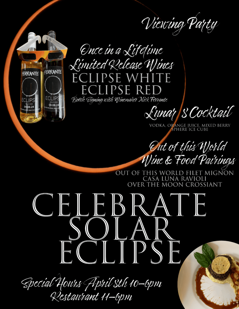 Solar Eclipse - Ferrante Winery & Ristorante